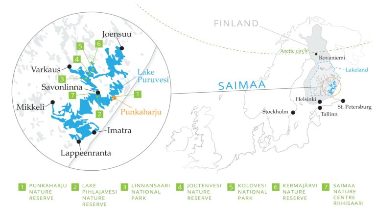 Lago Saimaa - Guía de Turismo de Finlandia