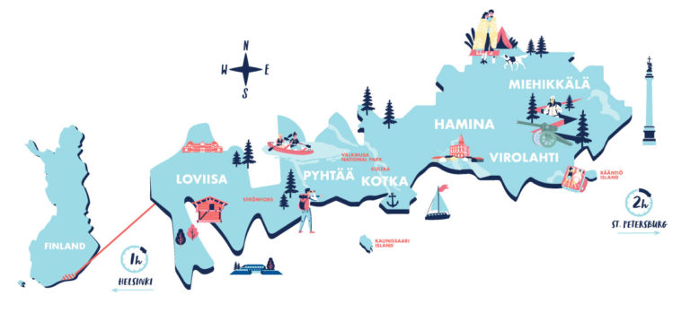 Kotka-Hamina - Guía de Turismo de Finlandia
